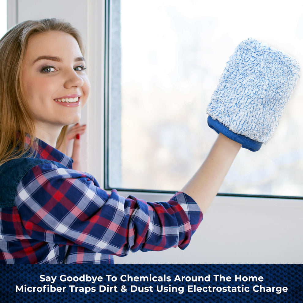 Microfibre Cleaning Mitt / Cloth